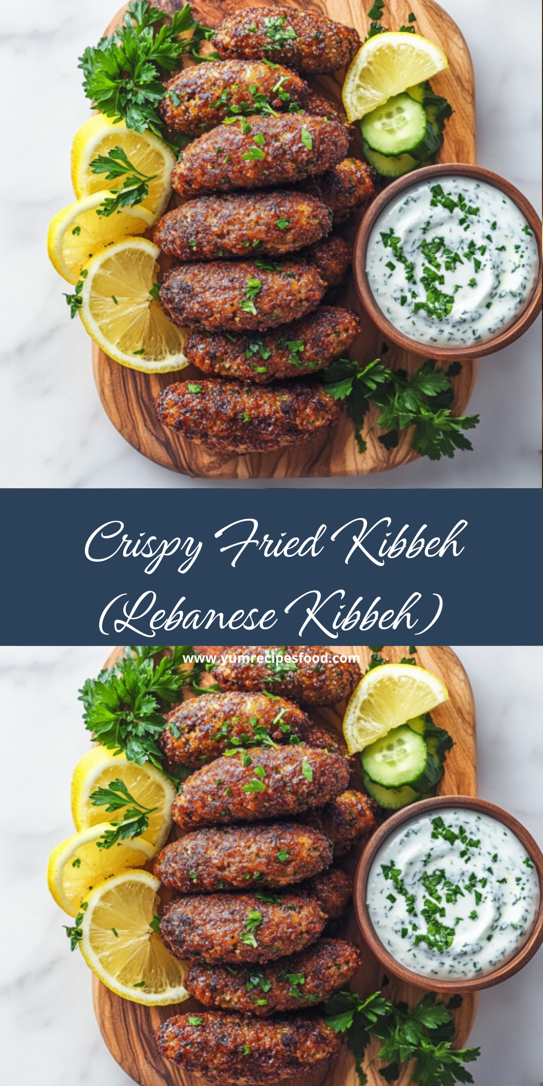Crispy Fried Kibbeh (Lebanese Kibbeh)