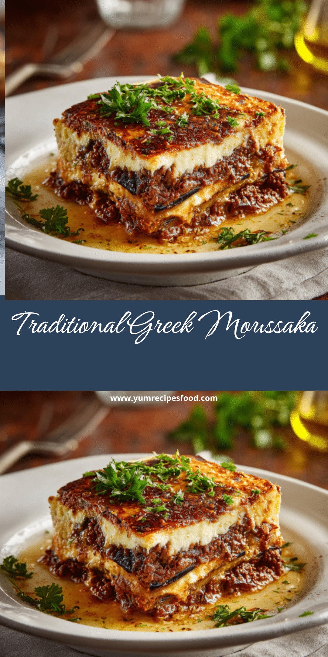 Traditional Greek Moussaka