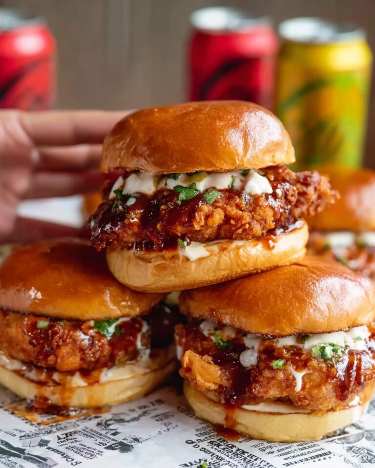 Sticky Crispy Kipburger: Irresistible Crispy Chicken Burger