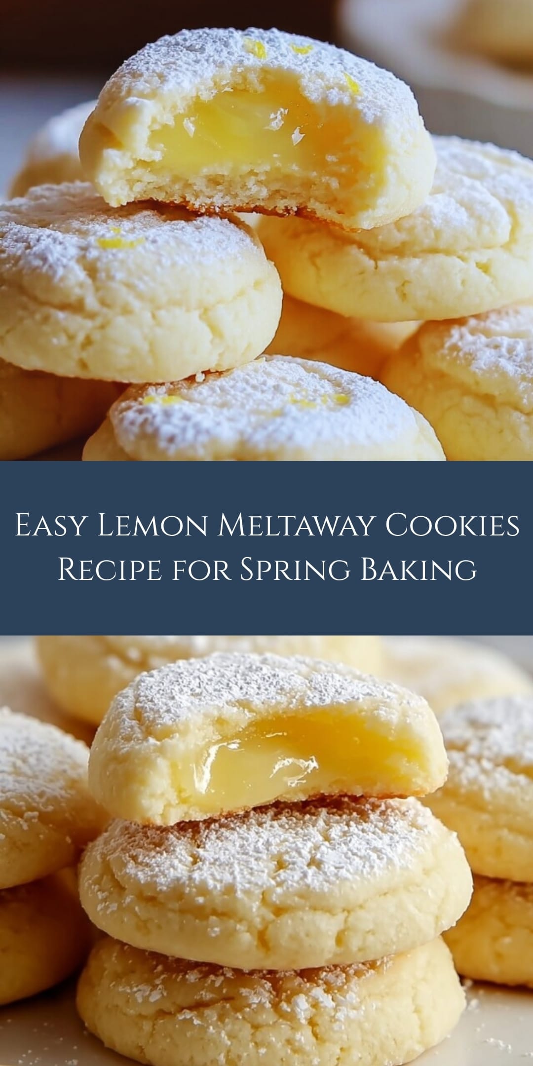 Lemon Meltaways: Irresistibly Bright Lemon Cookies to Brighten Your Day