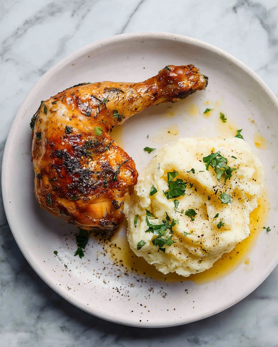 Garlic Herb Roasted Chicken: Juicy, Crispy & Flavorful