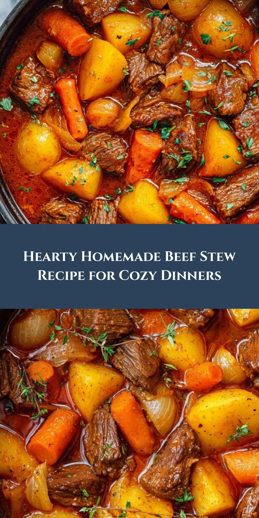 Easy Homemade Beef Stew – Delicious & Hearty Comfort Food